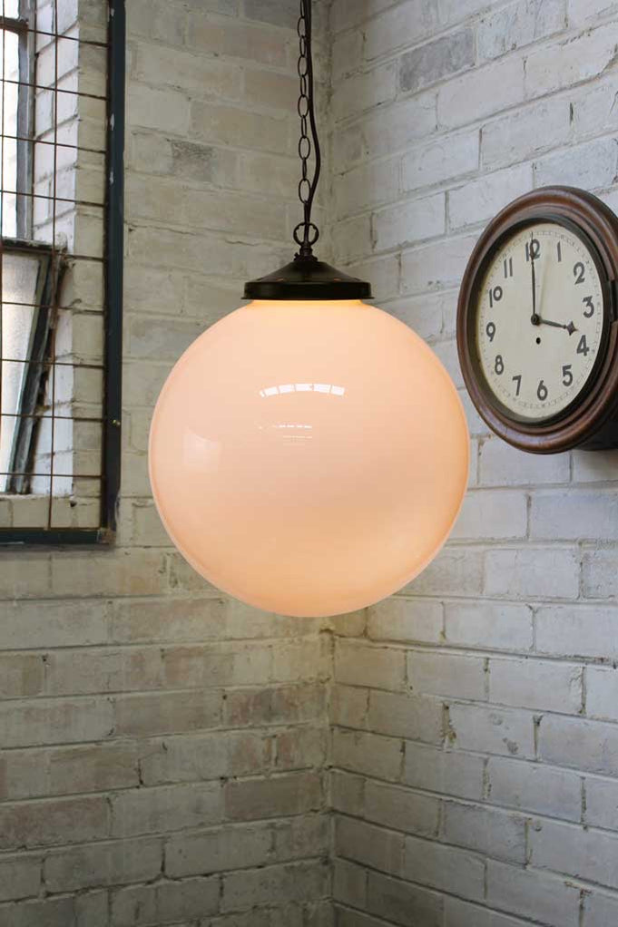 Glass Ball Pendant Light — Fat Shack Vintage