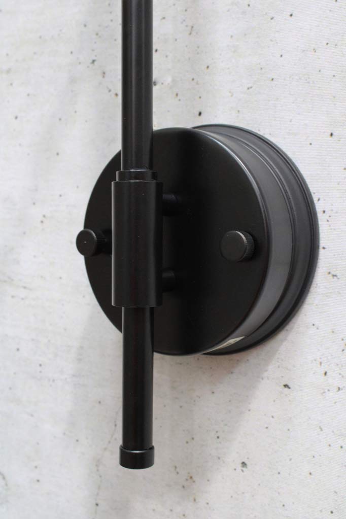 Bulb Wing Arm Wall Lamp with Wall Plug – Fat Shack Vintage