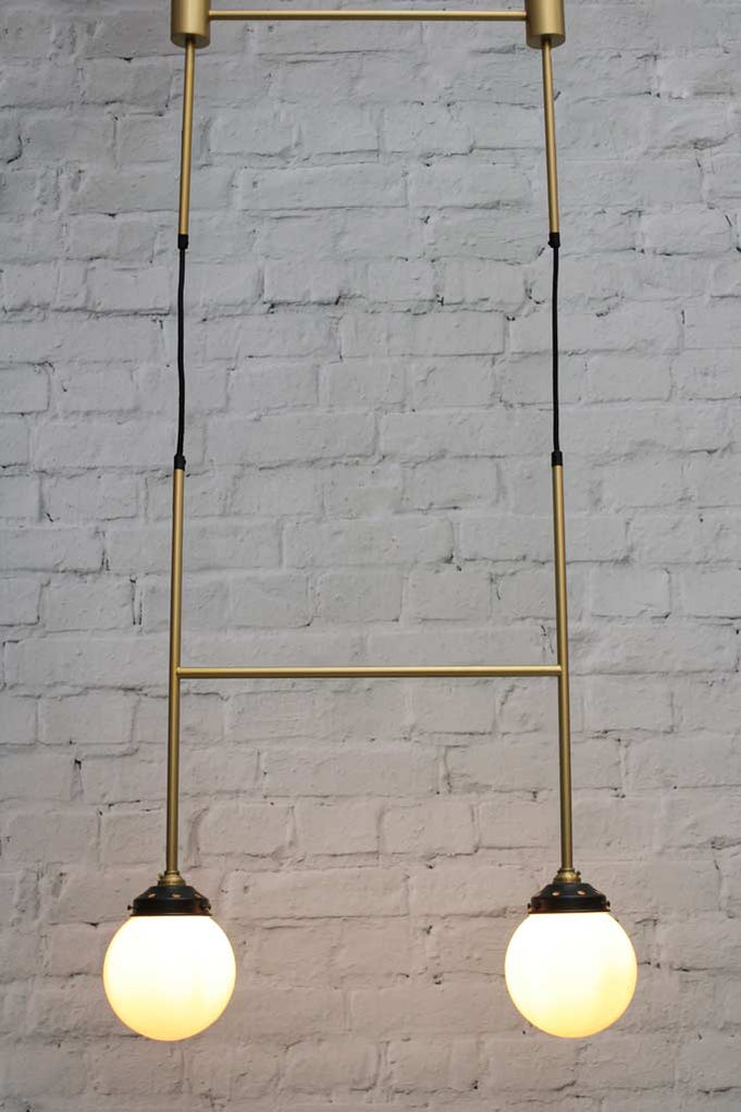 Glass Ball Junction Light — Fat Shack Vintage