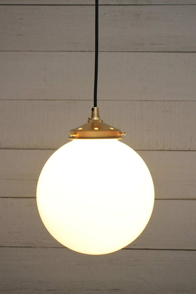 Glass Ball Pendant Light — Fat Shack Vintage