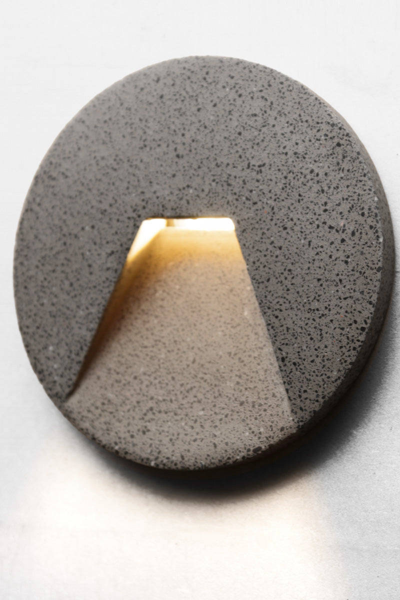 Dover Concrete Exterior LED Step Light – Fat Shack Vintage