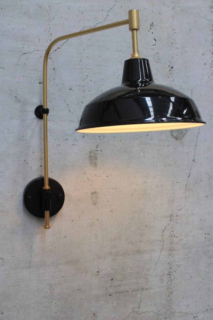 Warehouse Wing Arm Wall Lamp — Fat Shack Vintage