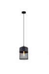 Black Net Pendant Lights | Contemporary Metal Shade — Fat Shack Vintage