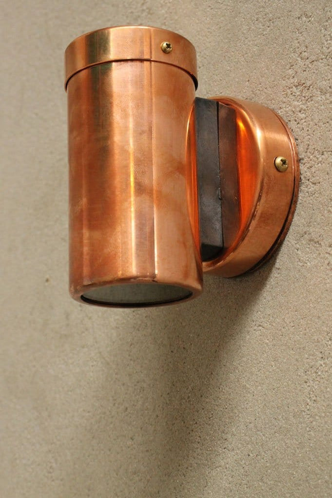 Middy Copper Outdoor LED Spotlight — Fat Shack Vintage
