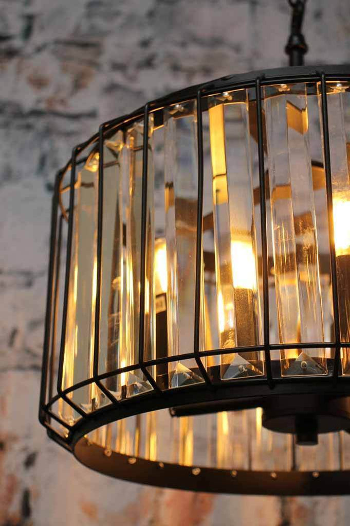 Rockefeller Crystal Pendant — Fat Shack Vintage