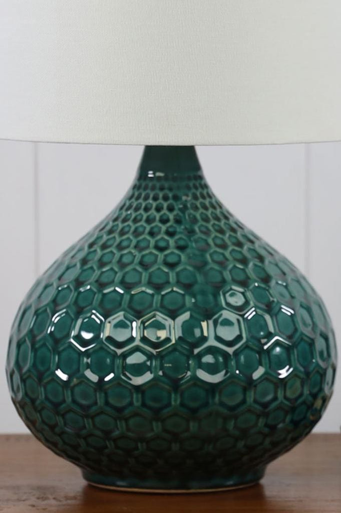 Danbury Glazed Ceramic Table Lamp — Fat Shack Vintage