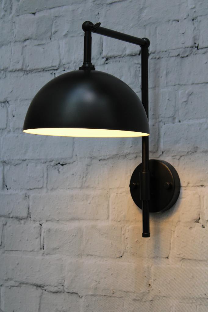 Dome Hook Swivel Arm Wall Light — Fat Shack Vintage
