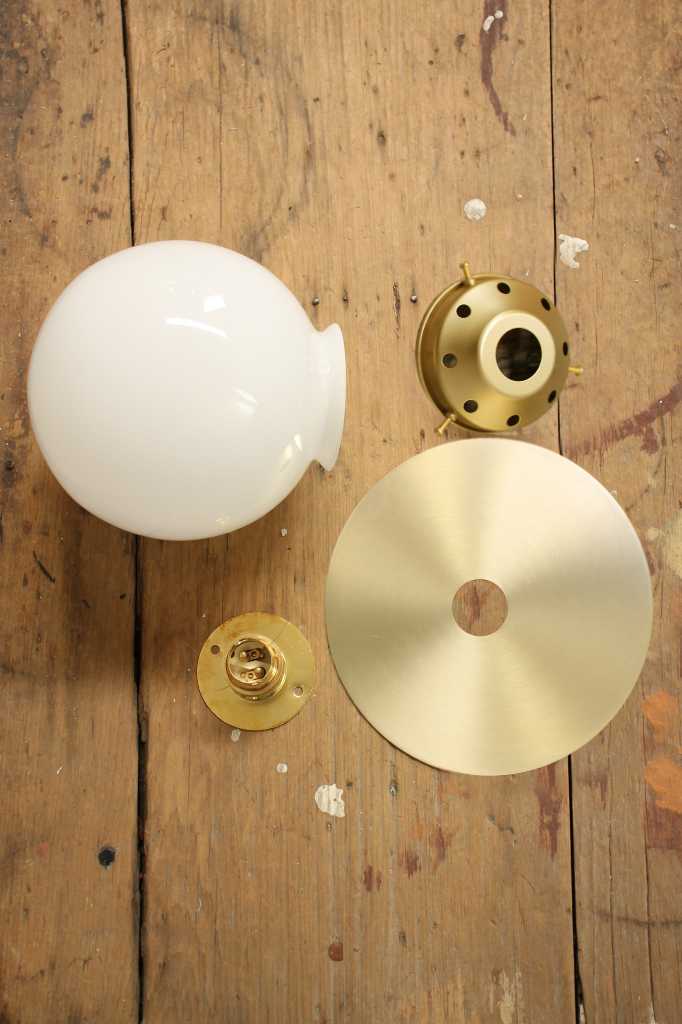 Glass Ball Disc Wall Light | Interior Wall Lights – Fat Shack Vintage