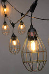 Festoon Lights | Outdoor String Lights With Cages — Fat Shack Vintage