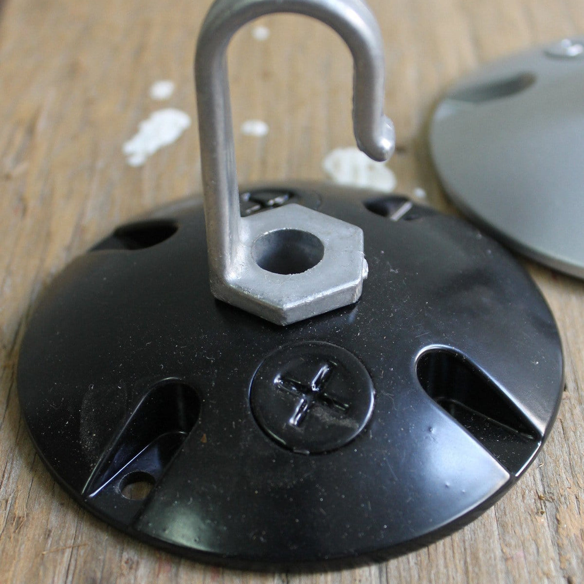 Pendant Light Fixture - Chain Hook Metal Ceiling Rose from Fat Shack ...