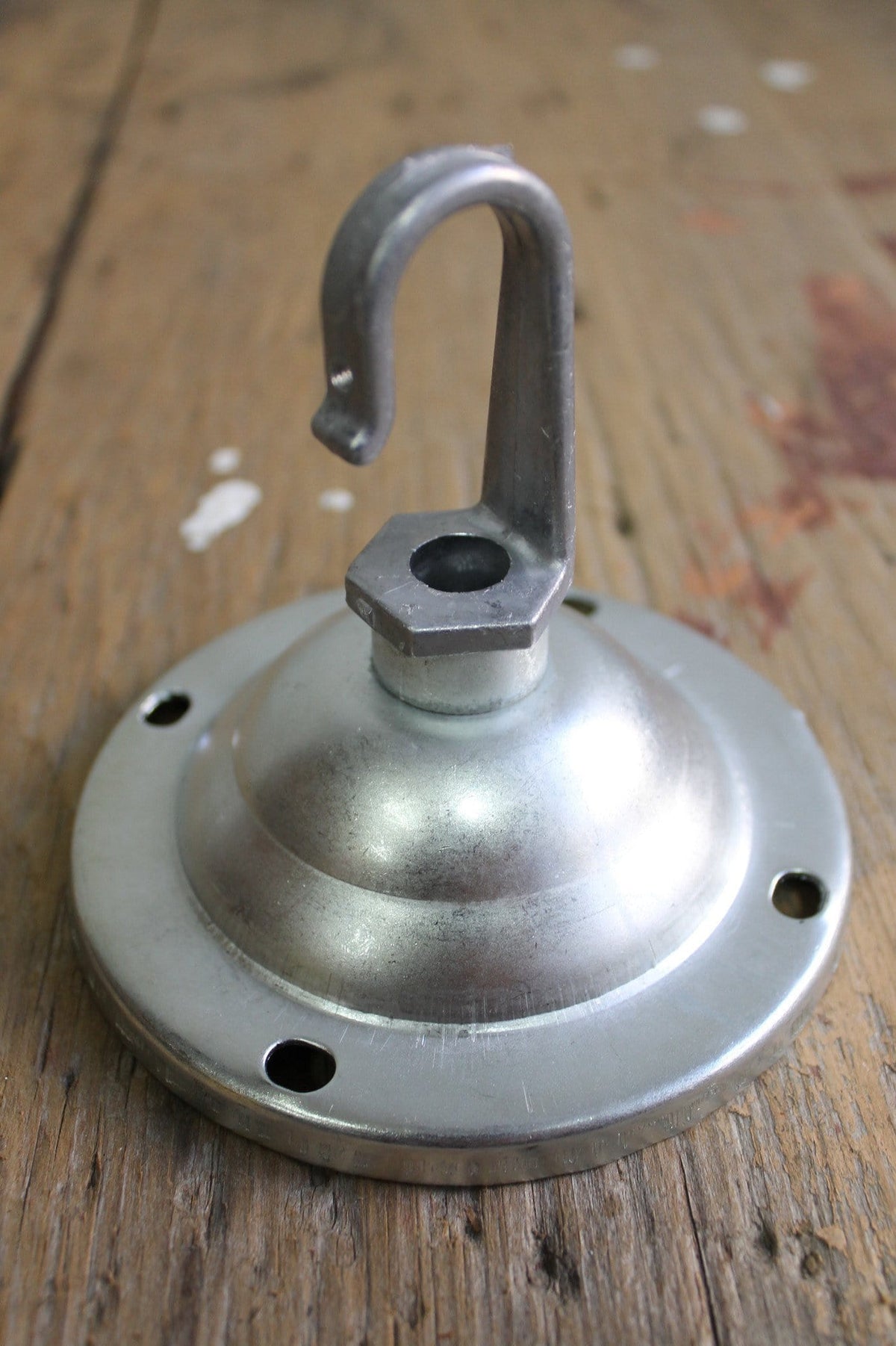 Pendant Light Fixture - large Chain Hook Ceiling Rose from Fat Shack ...