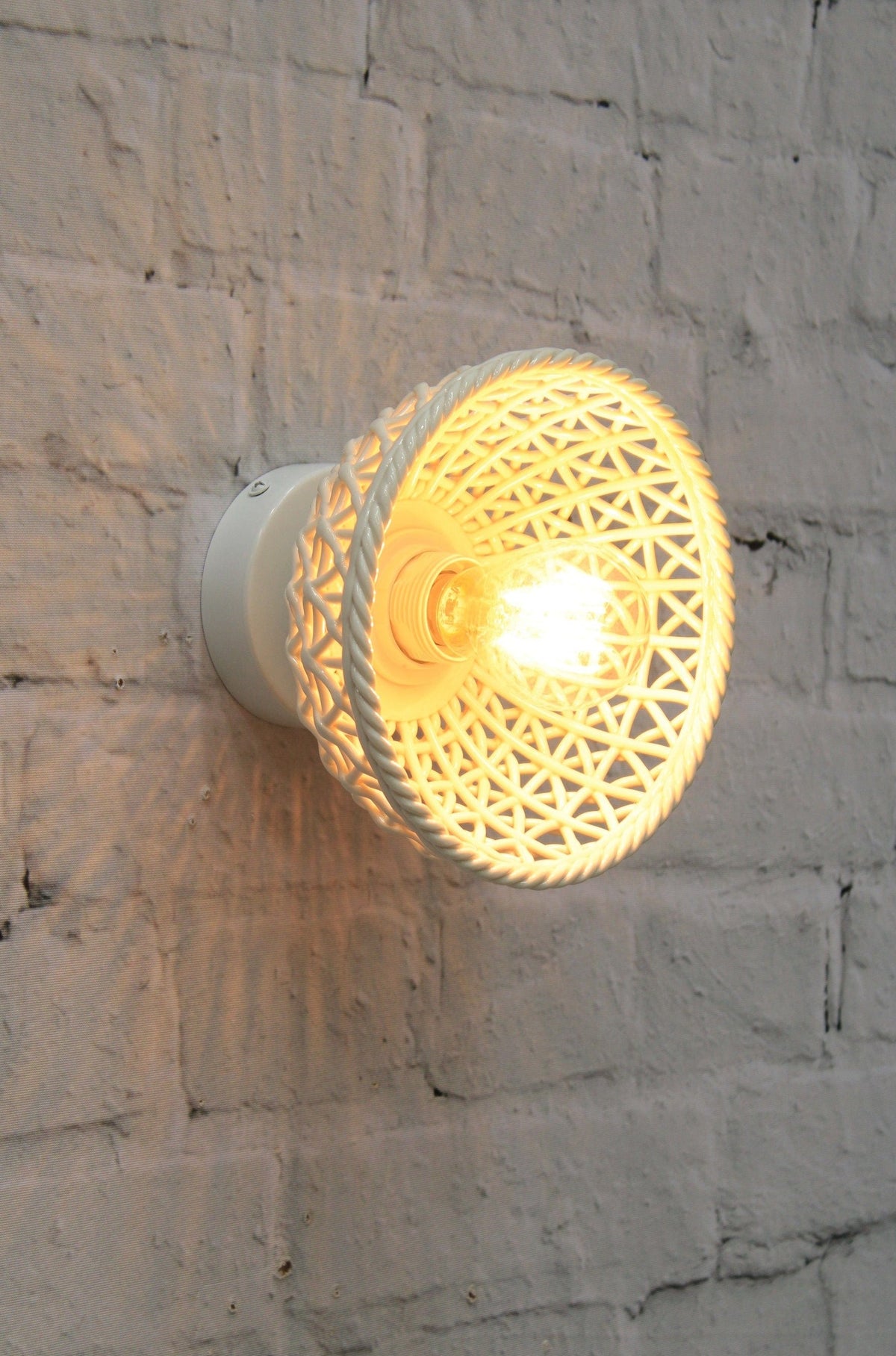 Milan Ceramic Wall Lamp — Fat Shack Vintage