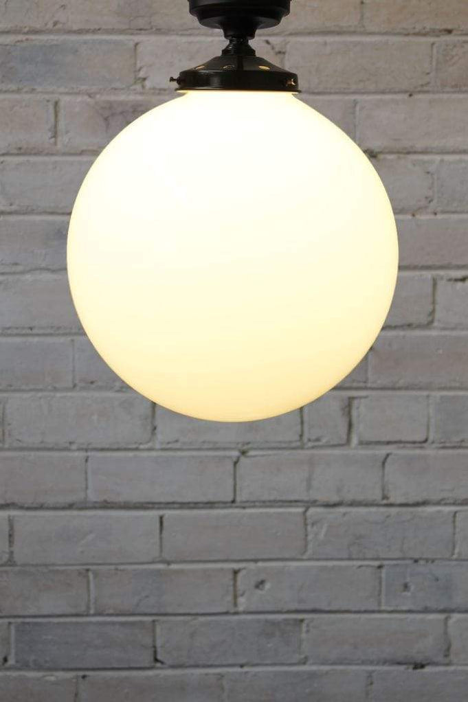 Glass Ball Batten Light - Flush Mount Ceiling Lights — Fat Shack Vintage