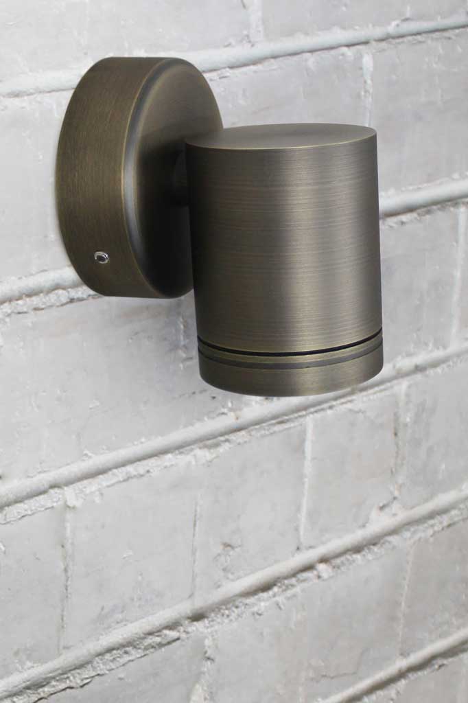 Kingsford Brass LED Outdoor Spotlight — Fat Shack Vintage