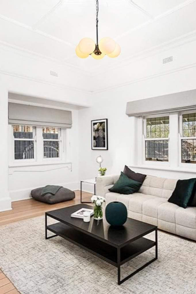 Diner Glass Ball Pendant — Fat Shack Vintage