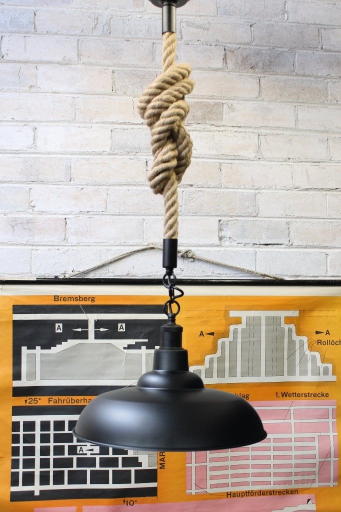 Bullpit Rope Pendant Light. Rope lighting. Online lighting — Fat Shack ...