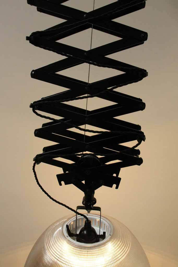 Houston High Bay Industrial Scissor Light — Fat Shack Vintage