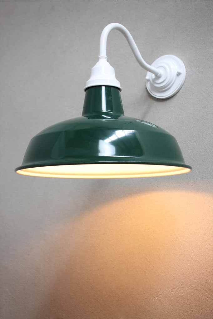 Warehouse Gooseneck Exterior Light | Rustic Lights — Fat Shack Vintage