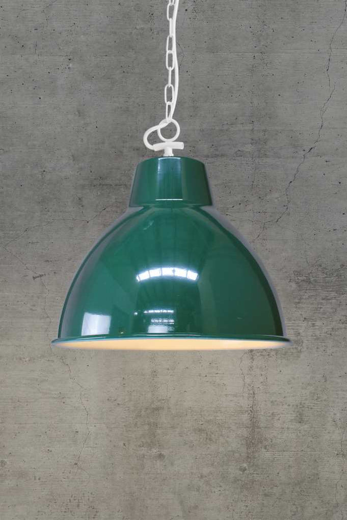 Federation Green Loft Pendant Light — Fat Shack Vintage