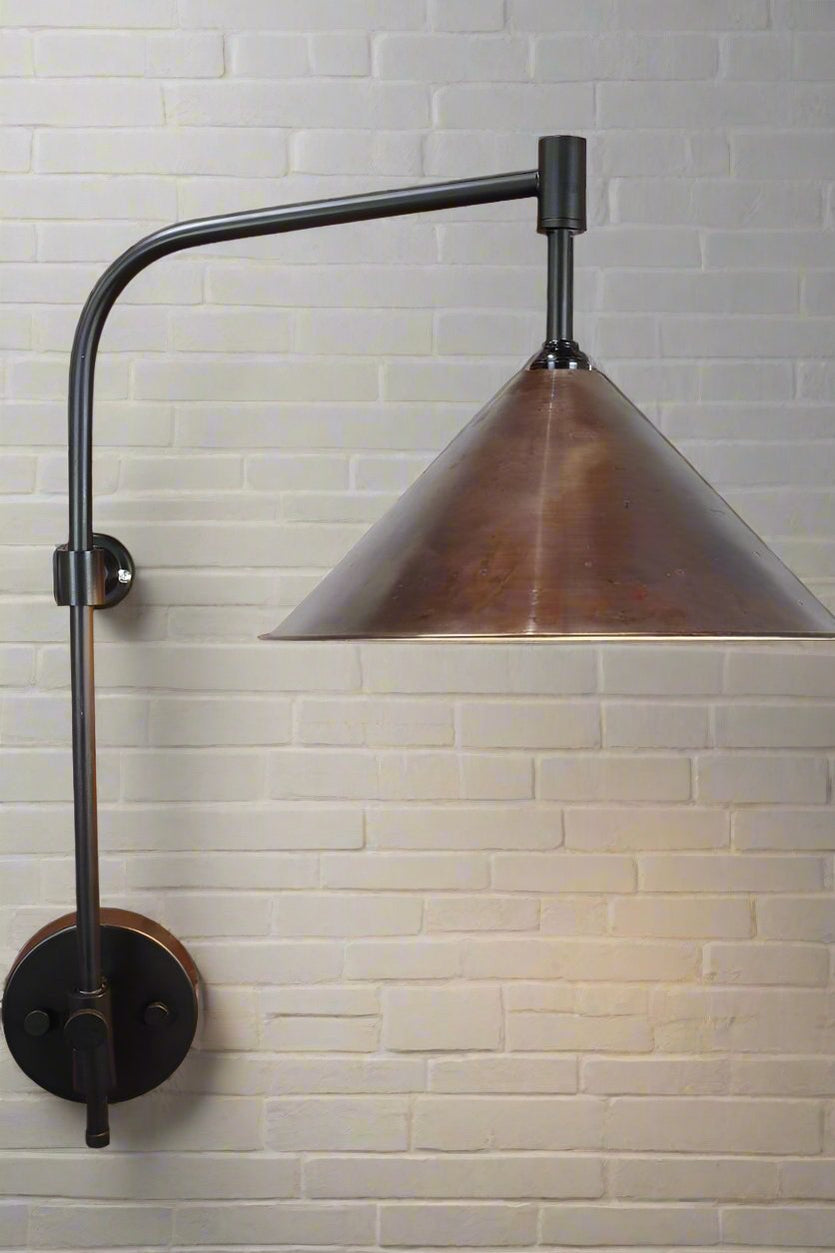 Cone Wall Lamp | Classic Traditional Wall Light with Urban appeal — Fat ...
