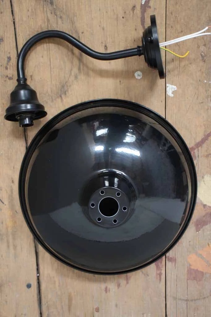 Warehouse Gooseneck Exterior Light | Rustic Lights – Fat Shack Vintage